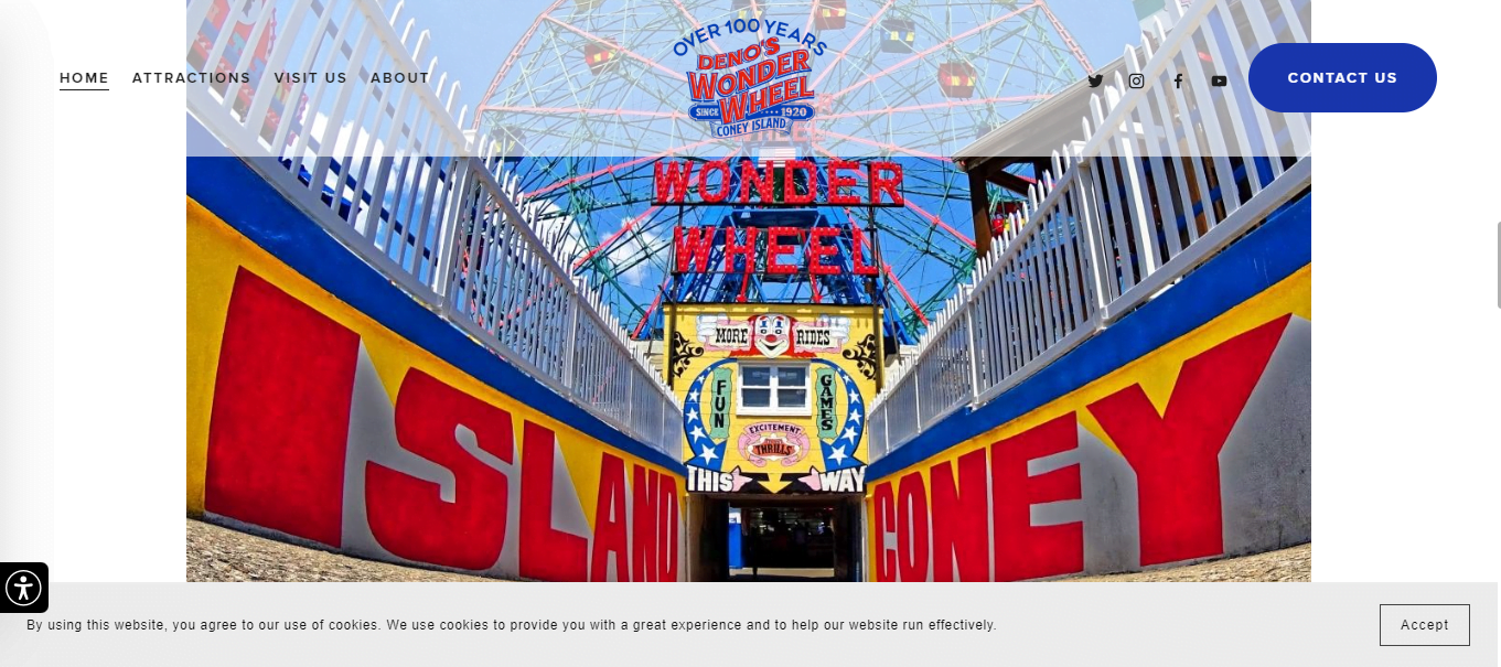 30 Amusement Park Website Design