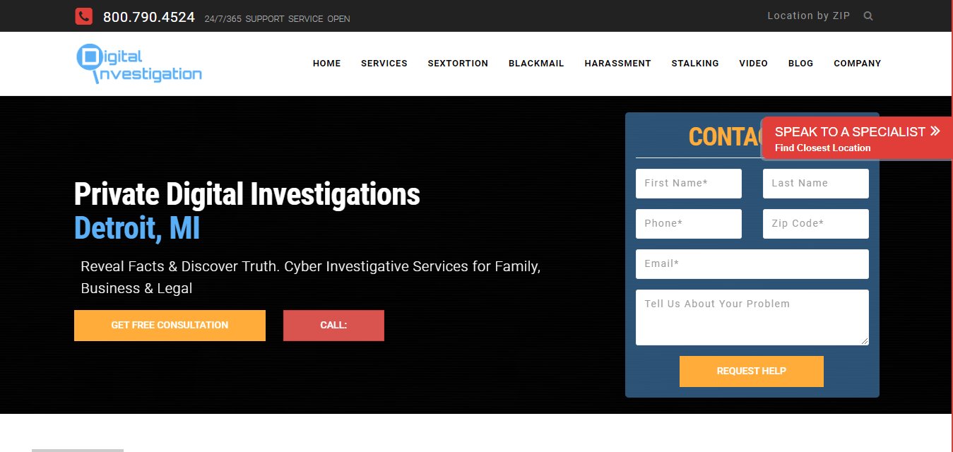 35 Private Investigator Website Design