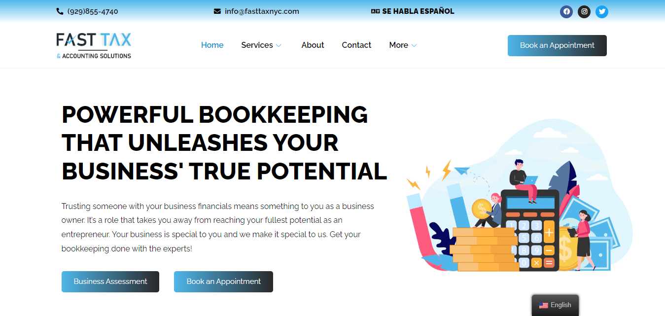 30 Best Tax Preparation Website Design