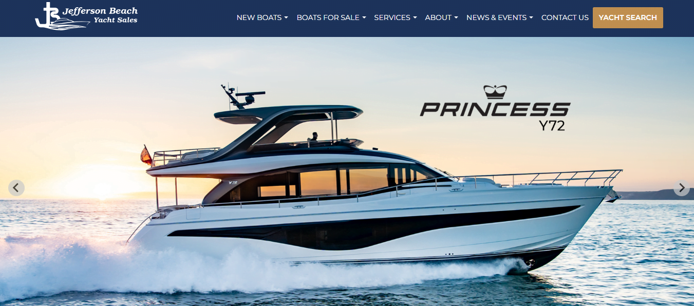 50 Best Boat Dealer Website Design