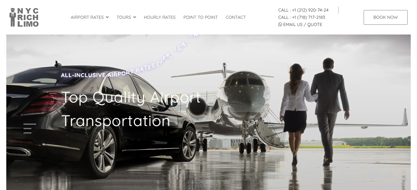 50 Best Website Design For Limousine Service