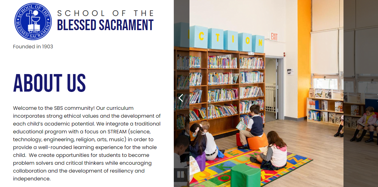 50 Best Catholic School Website Design
