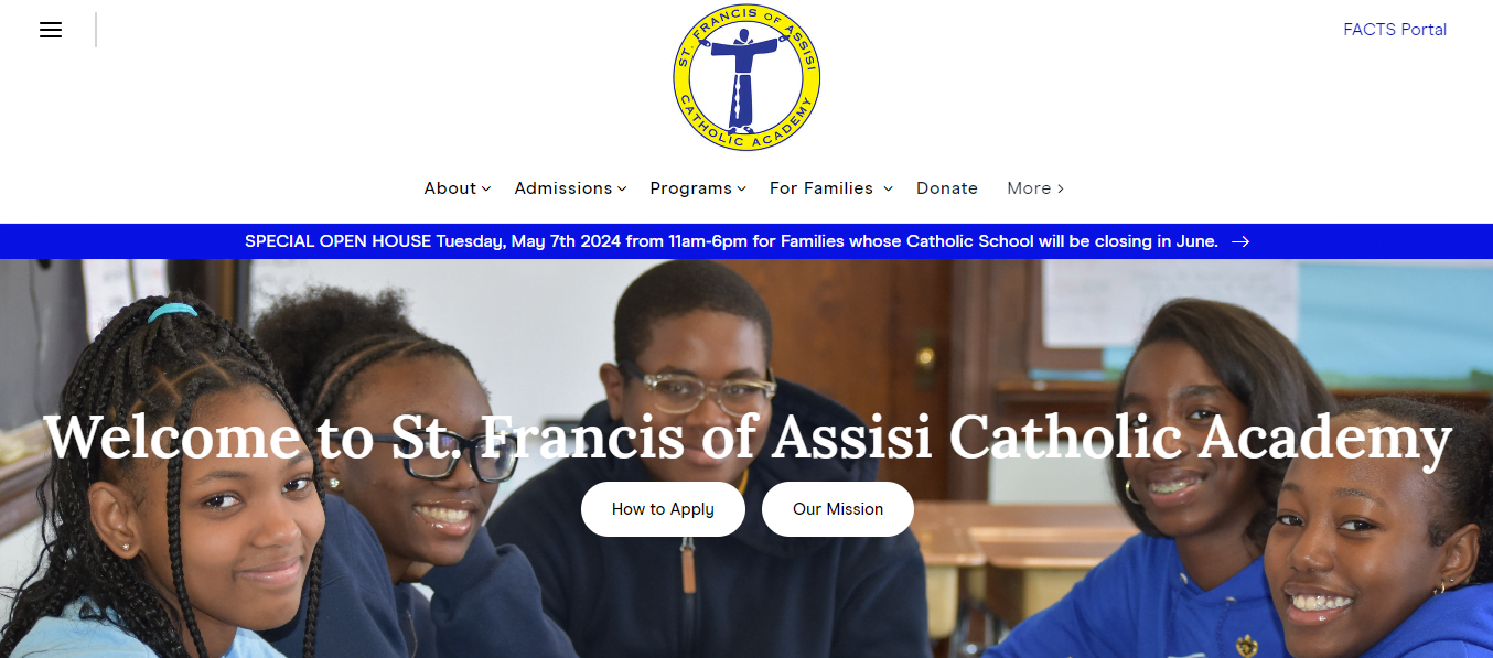 50 Best Catholic School Website Design