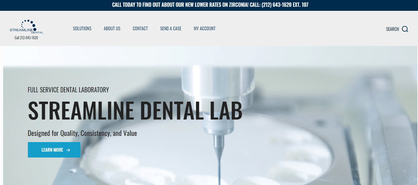 50 Best Dental Laboratory Website Design