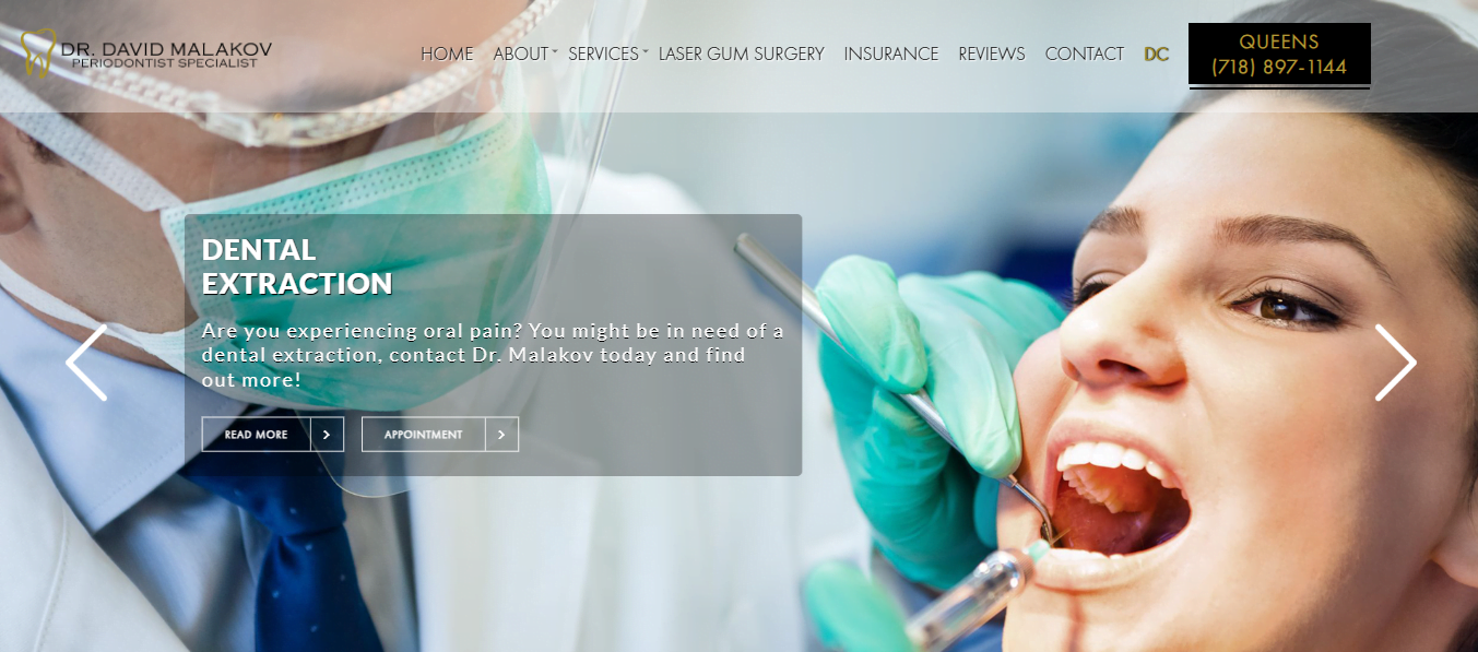 50 Best Periodontist Website Design