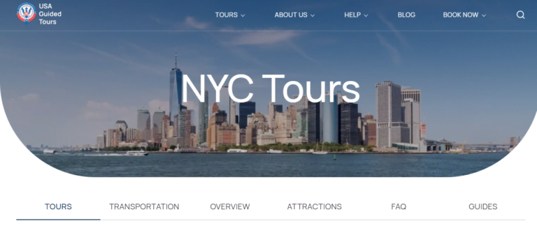 50 Best Tour Operator Website Design