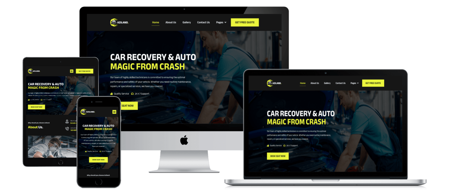 25+ Best Auto Detailing website Design