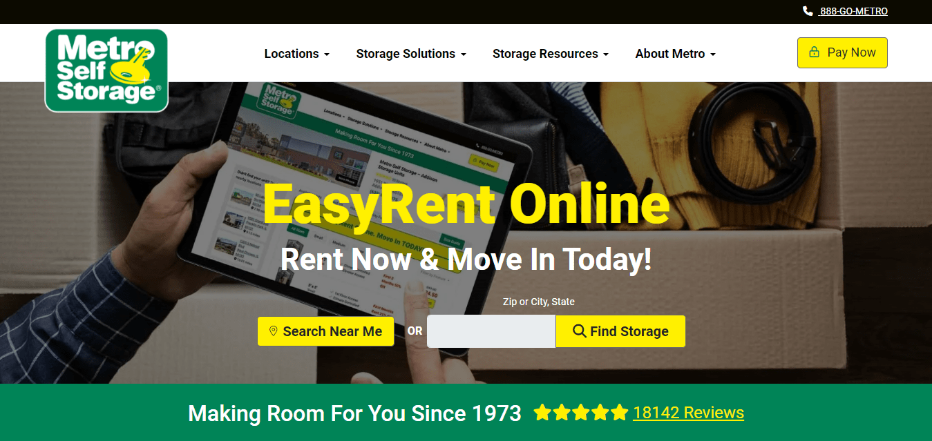 35 Best Self Storage Website Design - Digi Hans